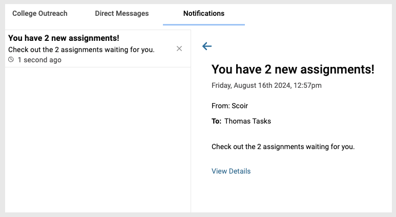 Assigning Tasks & Forms to Parents for Counselors | Scoir