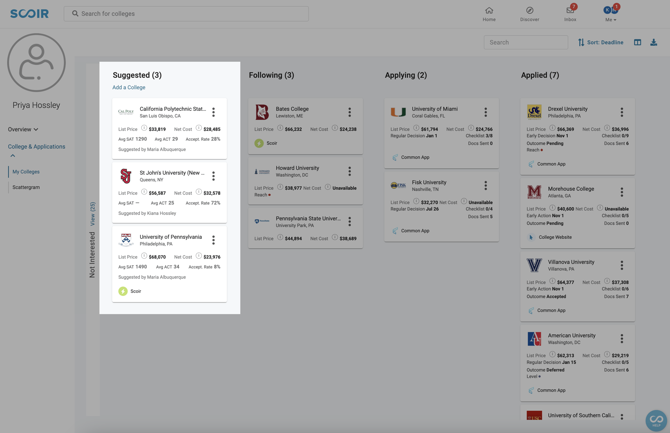 Getting Started on Scoir as a Parent or Guardian