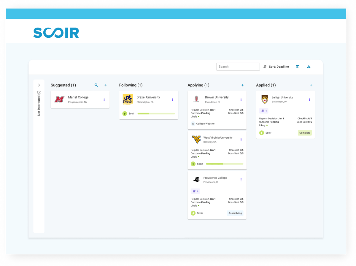 Common App Integration for Scoir Partners | Scoir