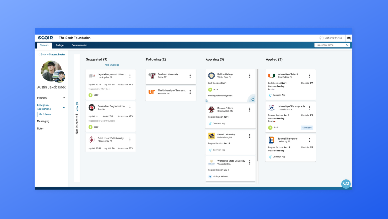For CBOs: Join the Scoir Network | Scoir